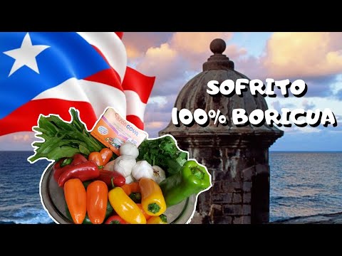 COMO HACER SOFRITO BORICUA - 🇵🇷🇵🇷🇵🇷 100% ORIGINAL - 🌶🌰🥗🇵🇷🇵🇷🇵🇷 - YouTube