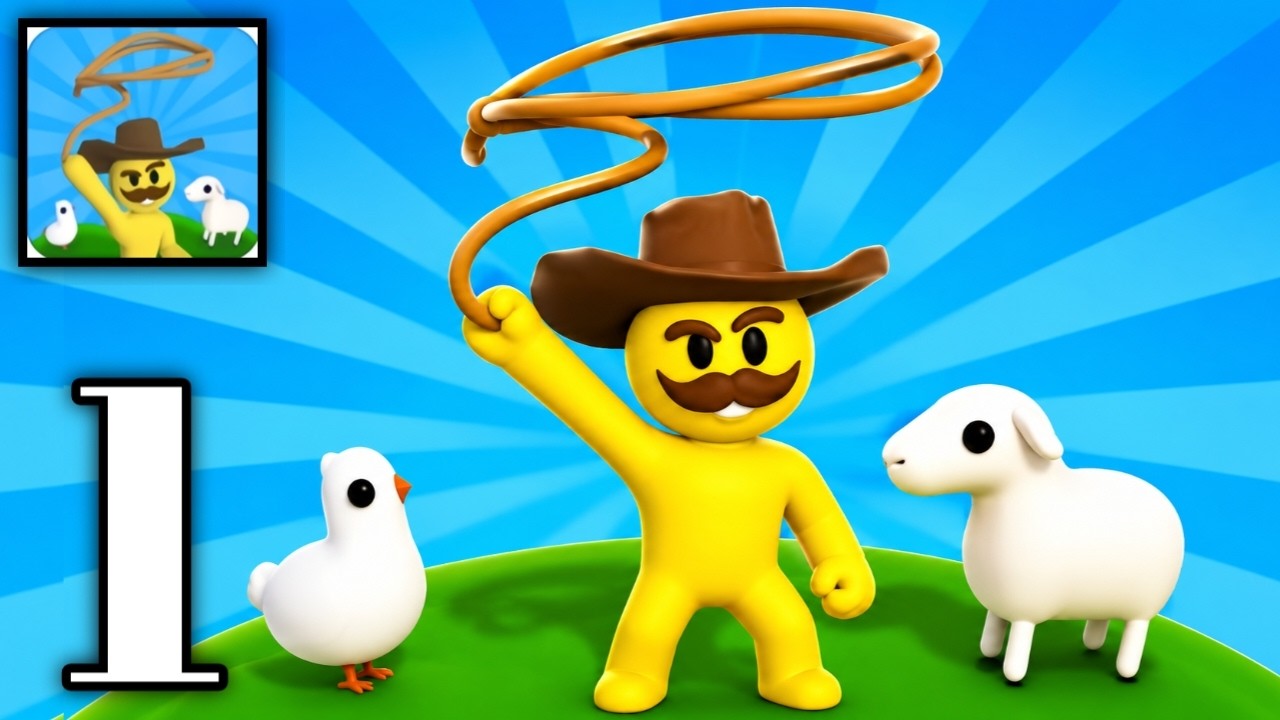 Lasso Hero - Gameplay Walkthrough Part 1 - YouTube