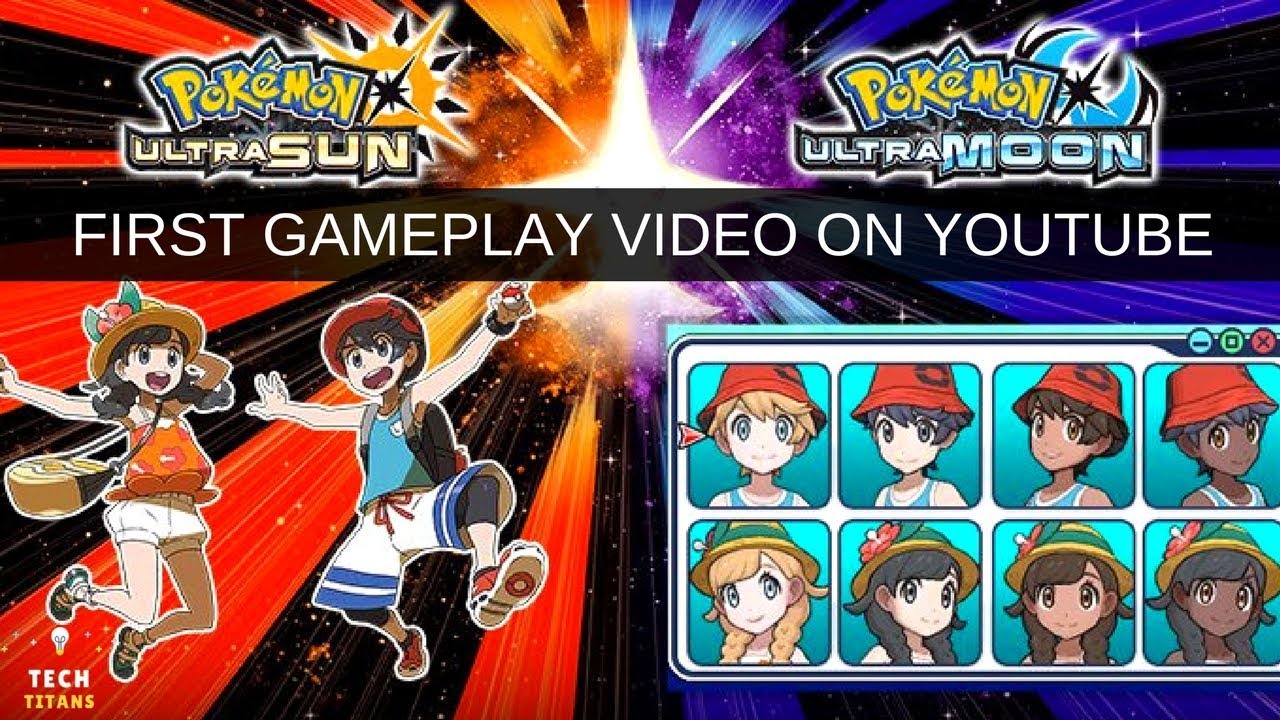 Pokemon Ultra Moon Gameplay - YouTube
