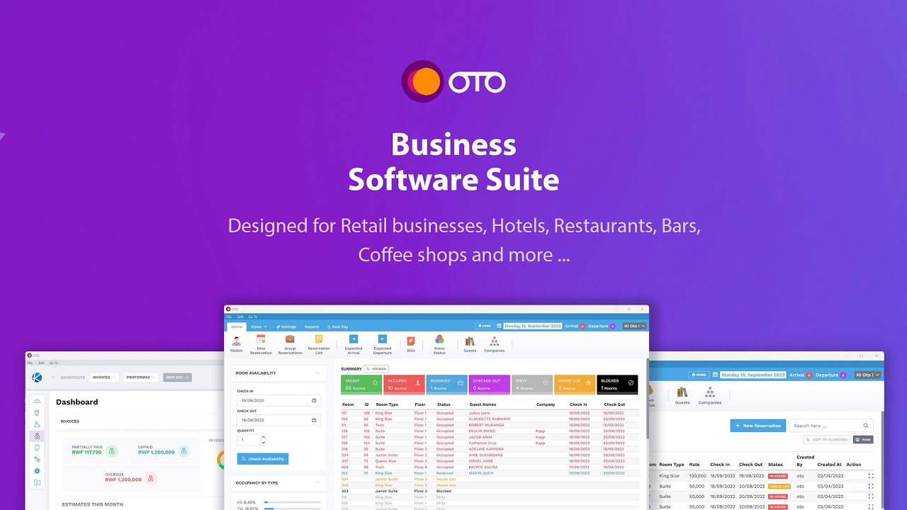 OTO Business Software Suite - POS, Hotel Management, Inventory ...
