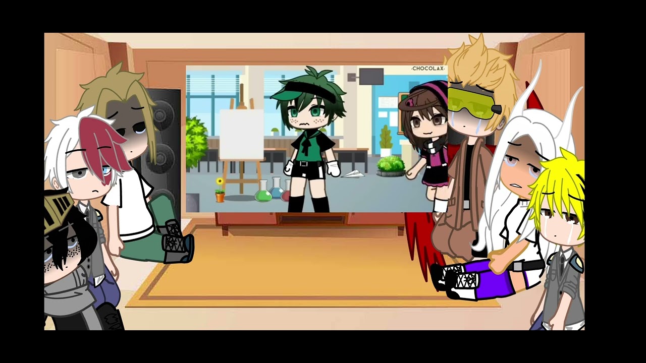 MHA react to time left to live//meme//my heroe academia// - YouTube