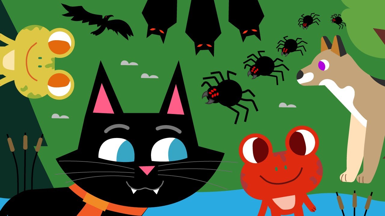 Black Cat Song 🎵 Animated Music Video - YouTube