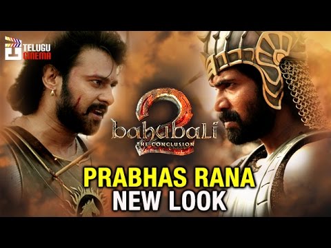 Bahubali PRABHAS and Rana NEW LOOK in Baahubali 2 | SS Rajamouli ...