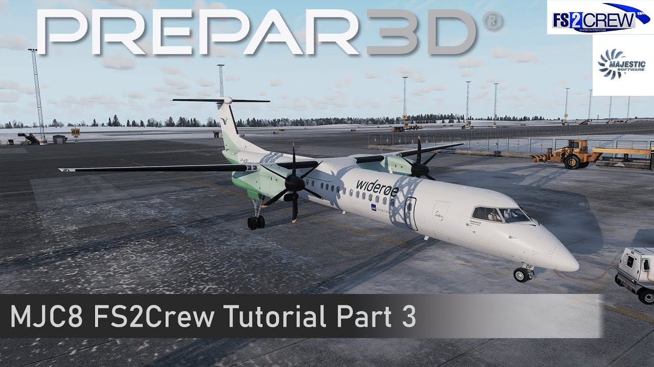 FS2Crew Main Procedures Tutorial | Majestic Q400 | Part 3 of 3 - YouTube