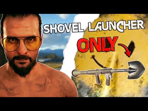 Can You Beat FAR CRY 5 With Only The Shovel Launcher? (kinda)