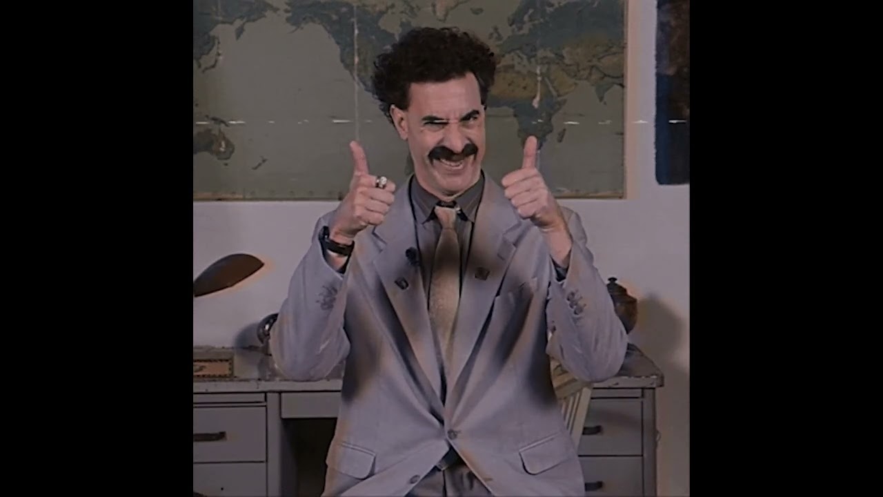 Thumbs Up Borat Very Nice