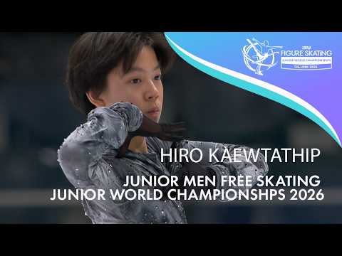 Hiro Kaewtathip (THA) | Junior Men Free Skating | Tallinn 2026 | #worldjfigure