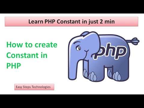 Mastering PHP: The Art of Declaring Constants | Complete PHP Course 2023 - YouTube