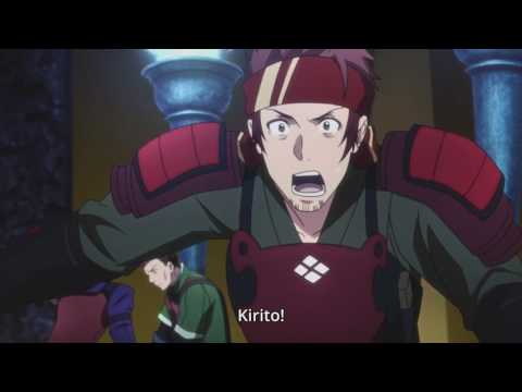 Sword Art Online - Kirito Vs Gleam Eyes 1080p60FPS