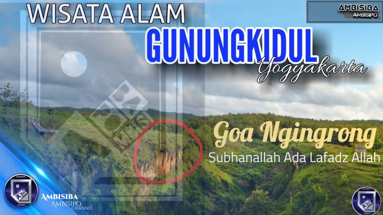 Wisata Geosite Goa Ngingrong di Wonosari Gunung Kidul Yogyakarta ...