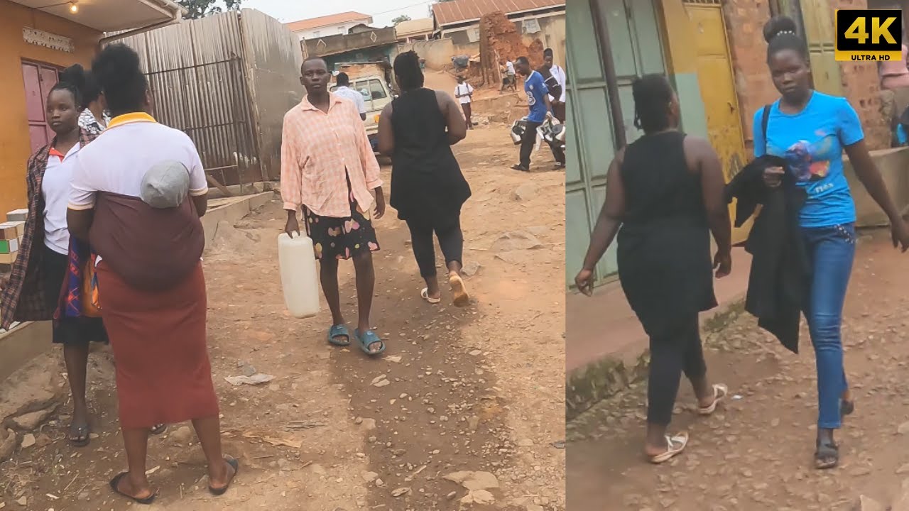 INSIDE LOCAL AFRICAN GHETTO COMMUNITY IN UGANDA KAMPALA - KABALAGALA ...