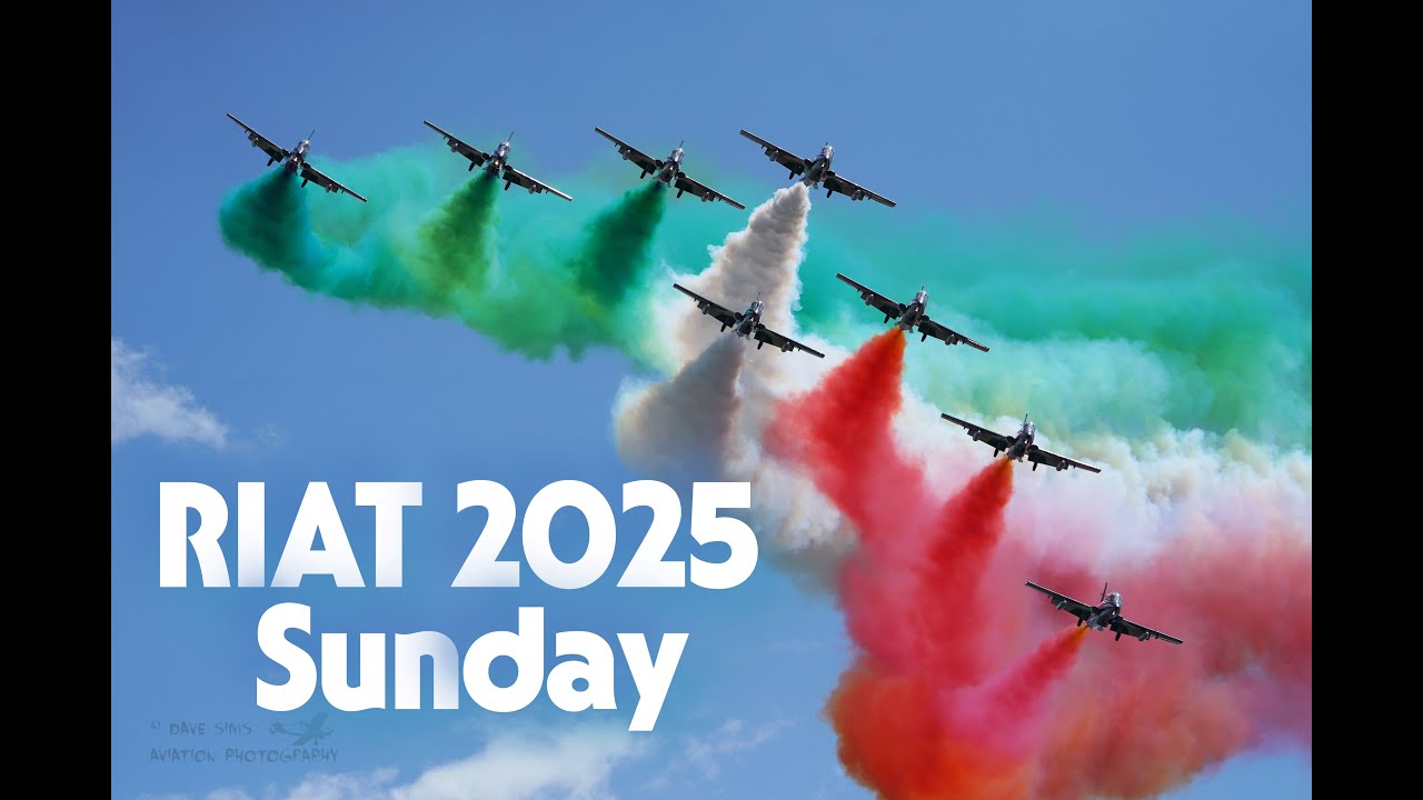 RIAT 2025 Sunday Show Day - YouTube