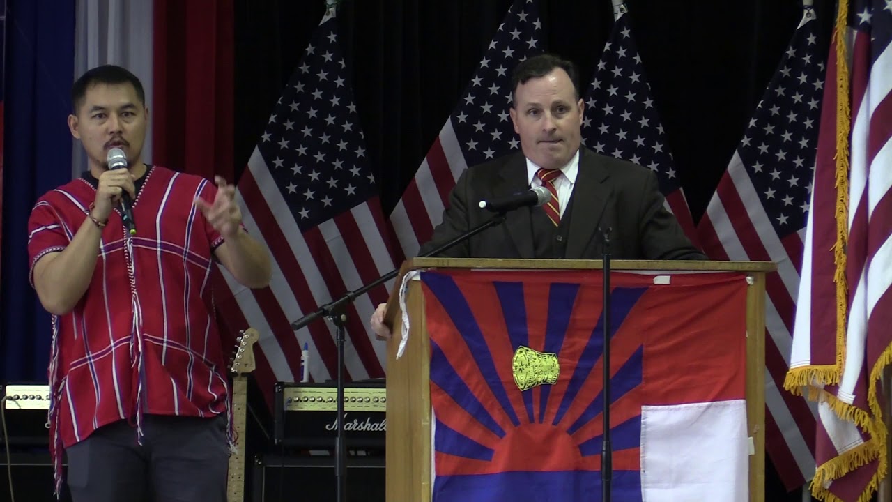 State Rep. John Lesh _ Guest Speaker at Karen New Year 2759 - YouTube