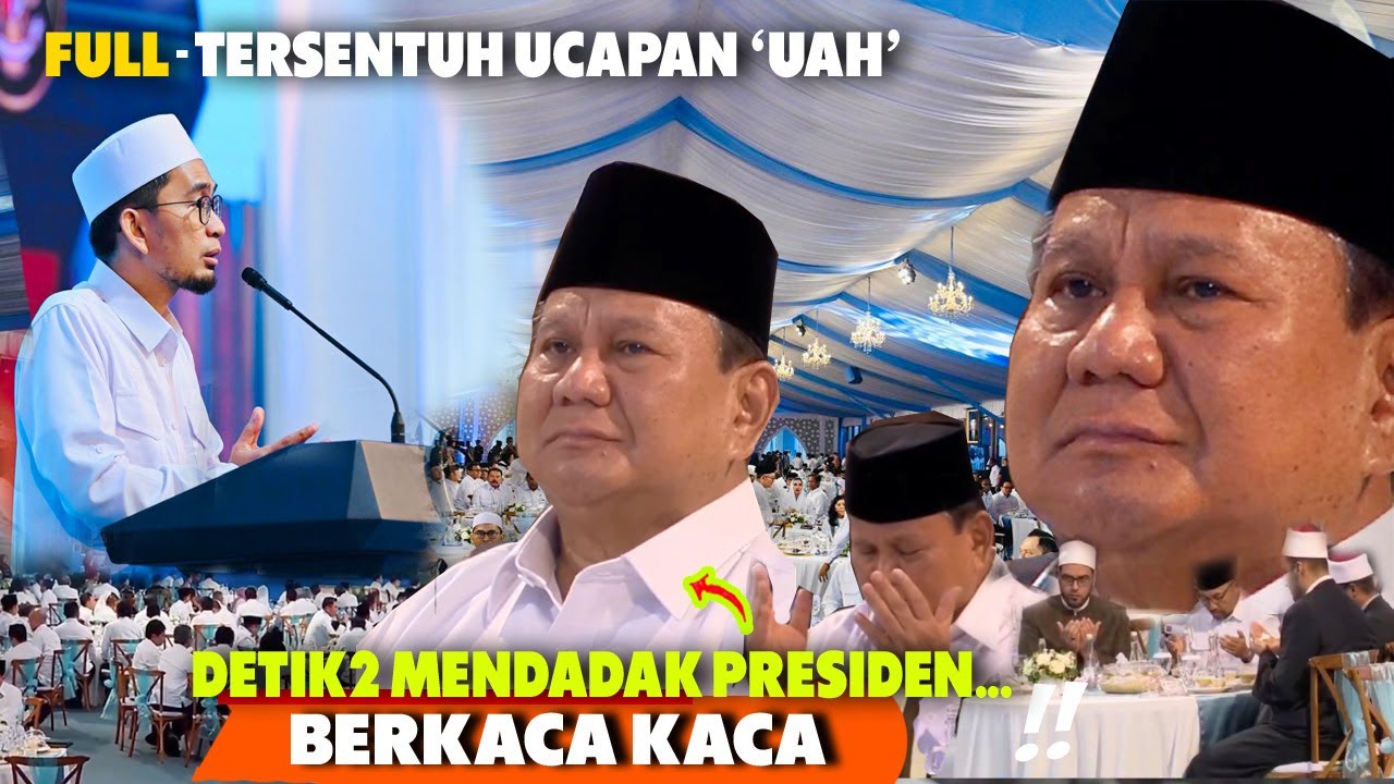 BERKACA-KACA PRESIDEN PRABOWO Begitu UAH Jelaskan ini B Sri Gak Ngira ...