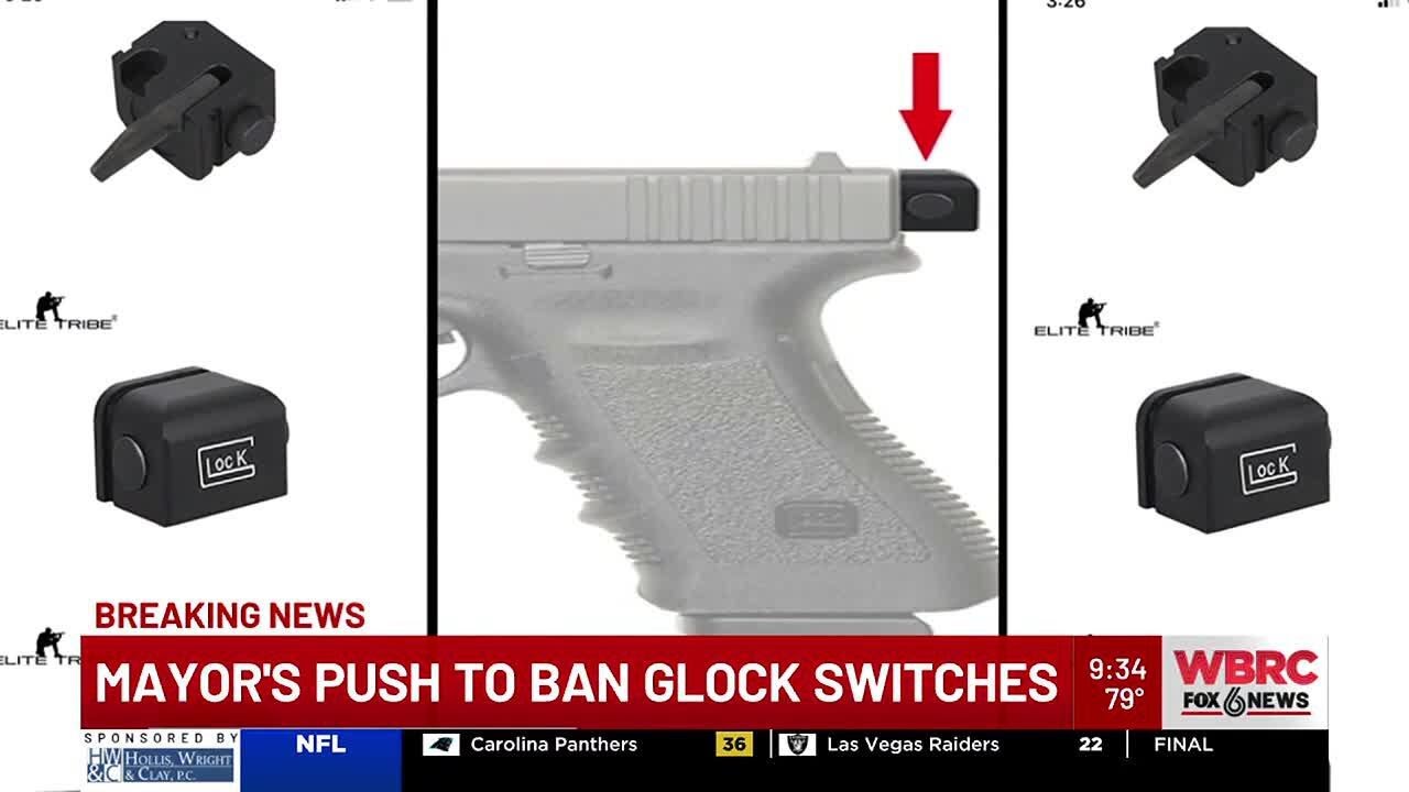 Birmingham mayor's push to ban Glock switches - YouTube