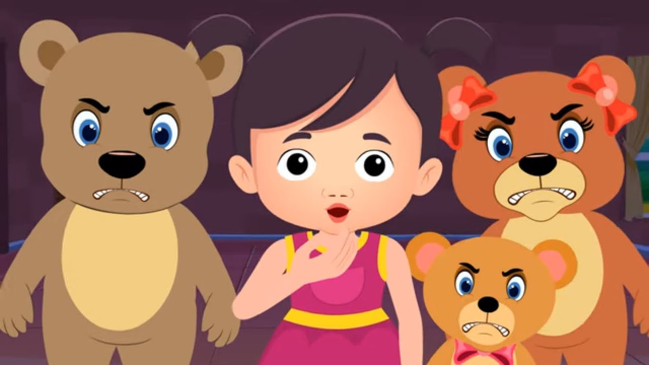 Goldilocks and the Three Bears SONG! A Story Song for Kids - YouTube