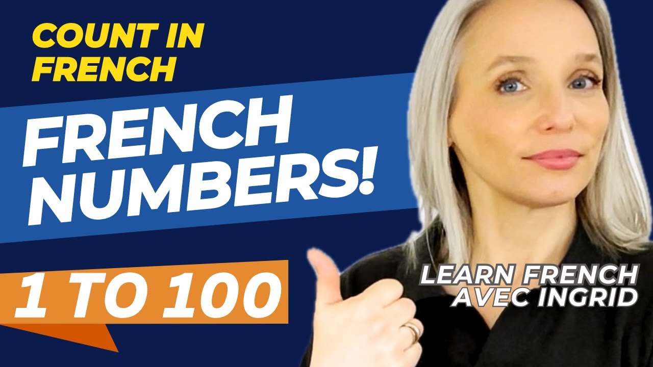 French numbers 1-100 - Learn to count in French (French language ...