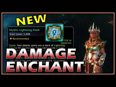 NEW BEST Lightning Flash Combat Enchantment for DPS (obtain & test ...