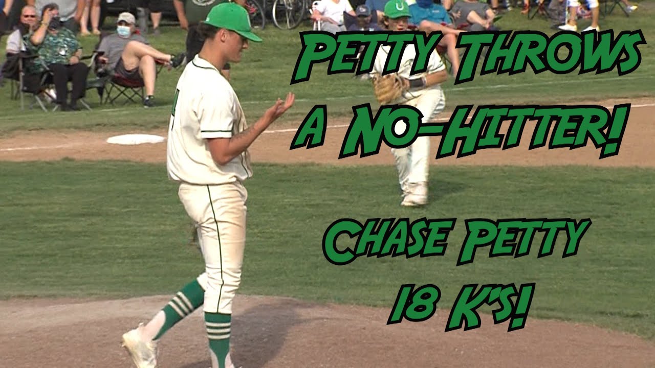 Chase Petty Throws a No-Hitter! | 18 K's | Petty Wows MLB Scouts Again ...