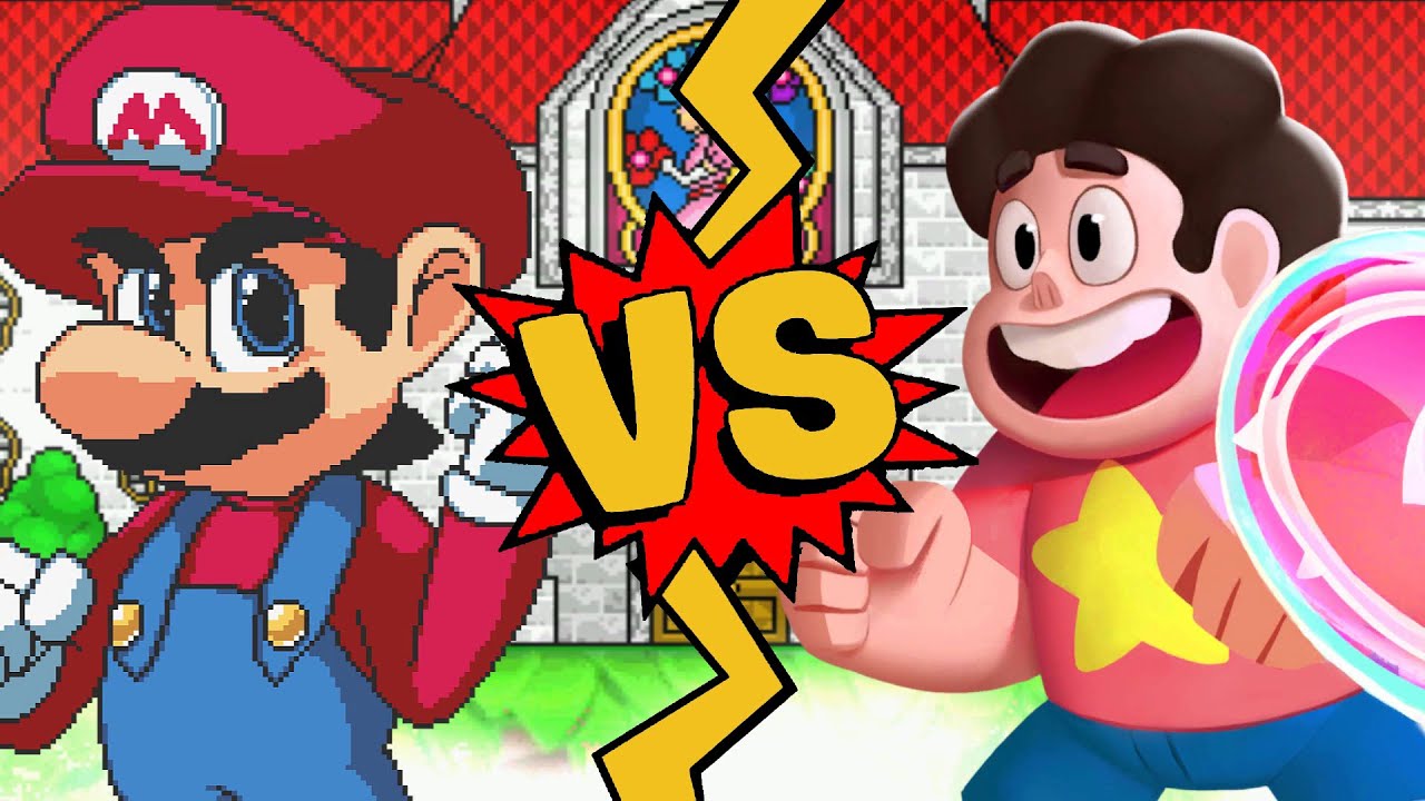 M.U.G.E.N Battles | Mario vs Steven Universe - YouTube