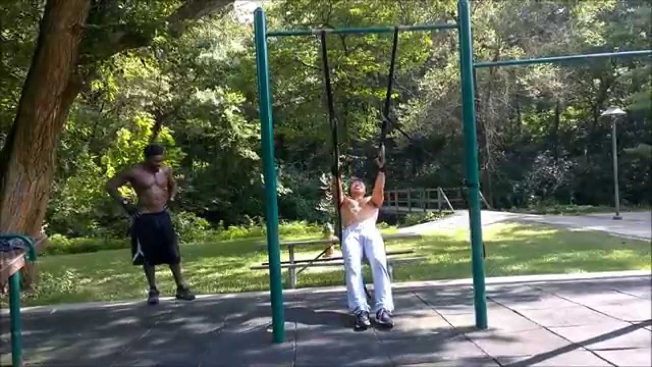 Rear Deltoid Flies on Gym Rings - YouTube