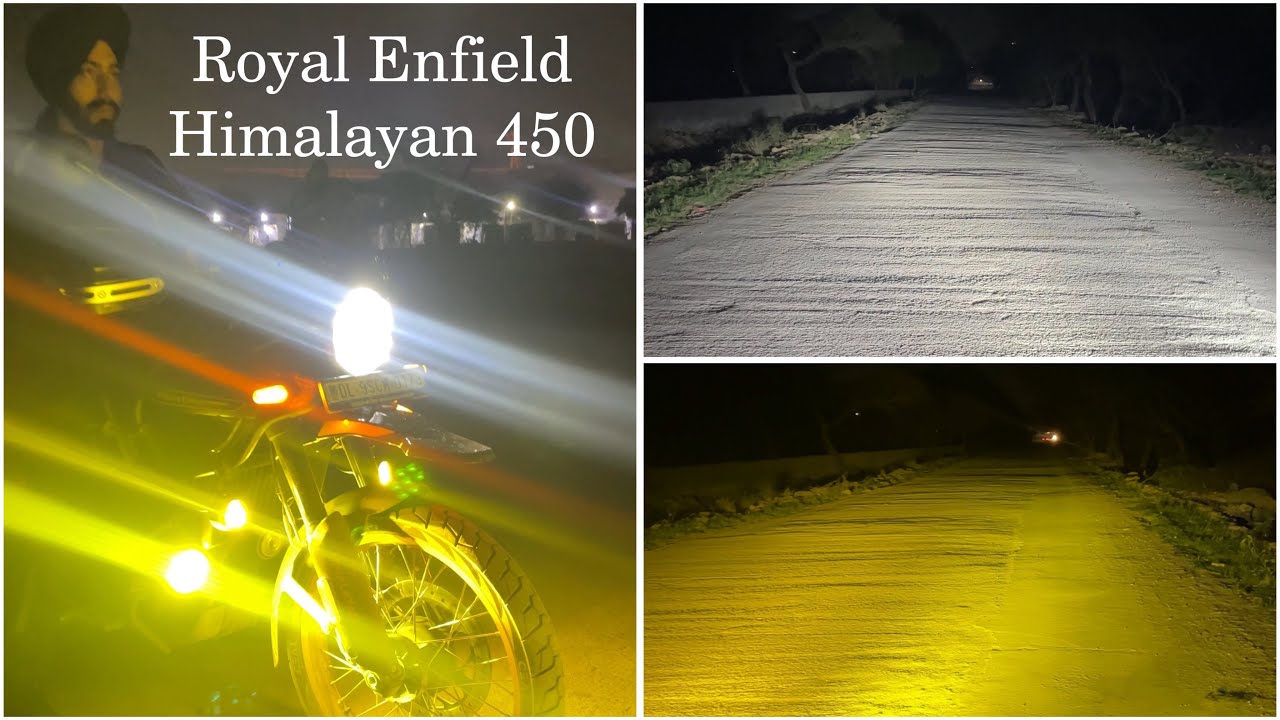 Abb hoga Himalayan par Adventure. Top Light modifications on Himalayan ...