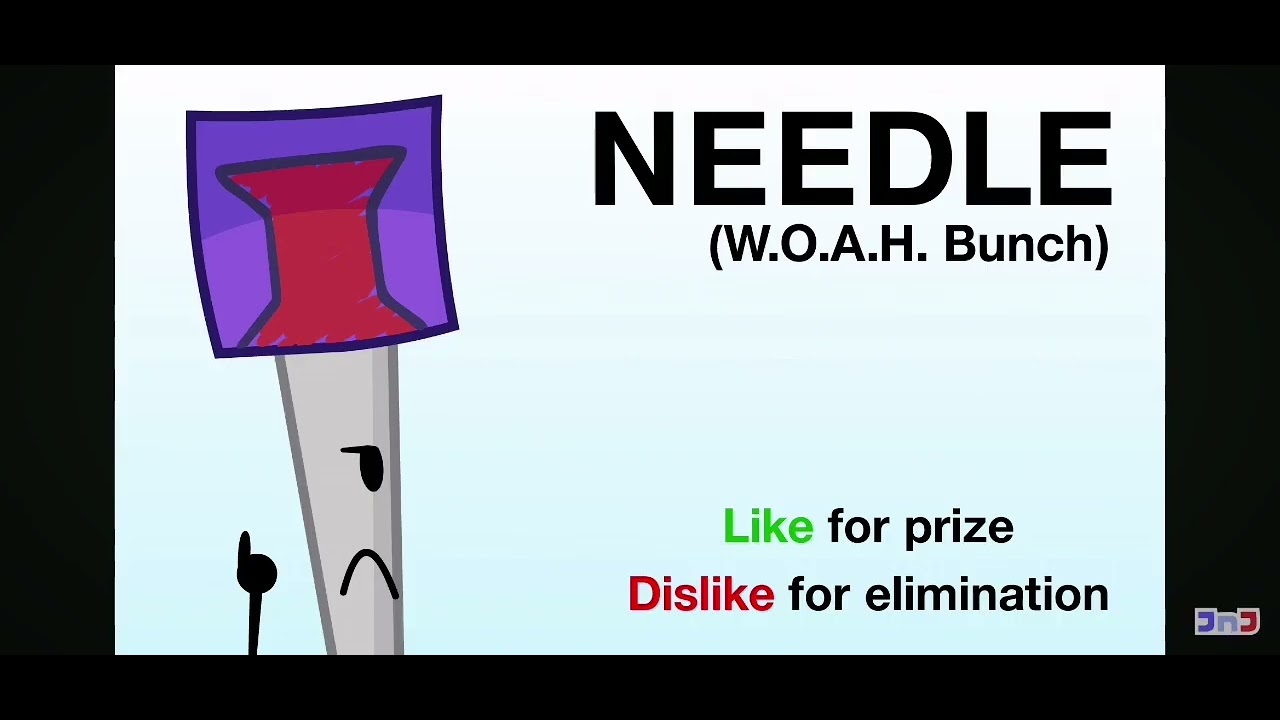 Vote for Needle (W.O.A.H. Bunch) (BFDIA 16) - YouTube