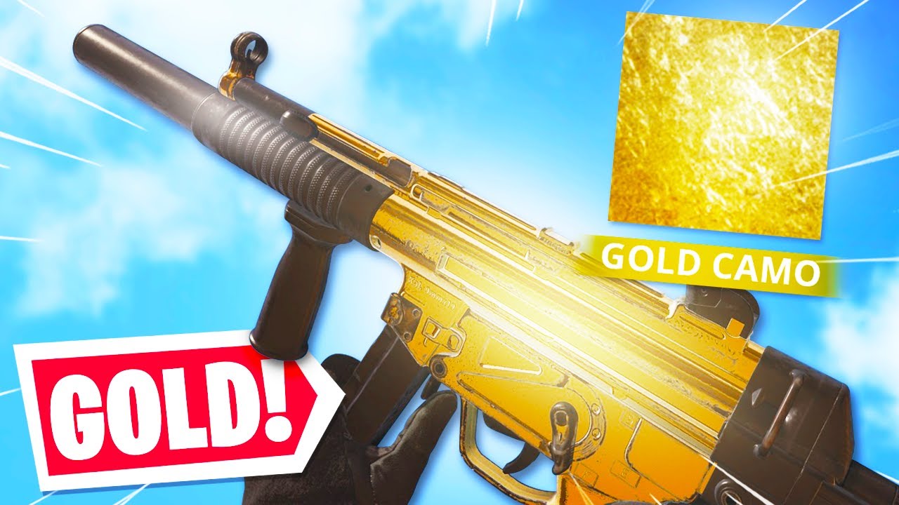 the NEW GOLD CAMO is UNLOCKED in BLACK OPS COLD WAR! (3 SHOT MP5) - YouTube