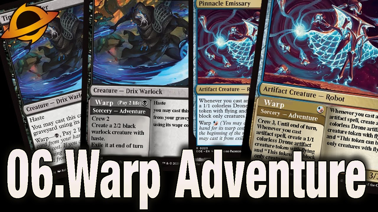 Warp cards Explained as Adventures | Edge of Eternities - YouTube