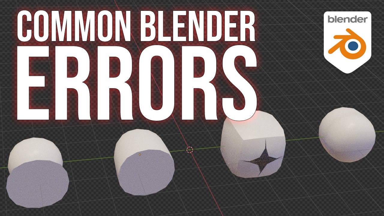 Blender Basics: 4 Common Problems Explained - YouTube