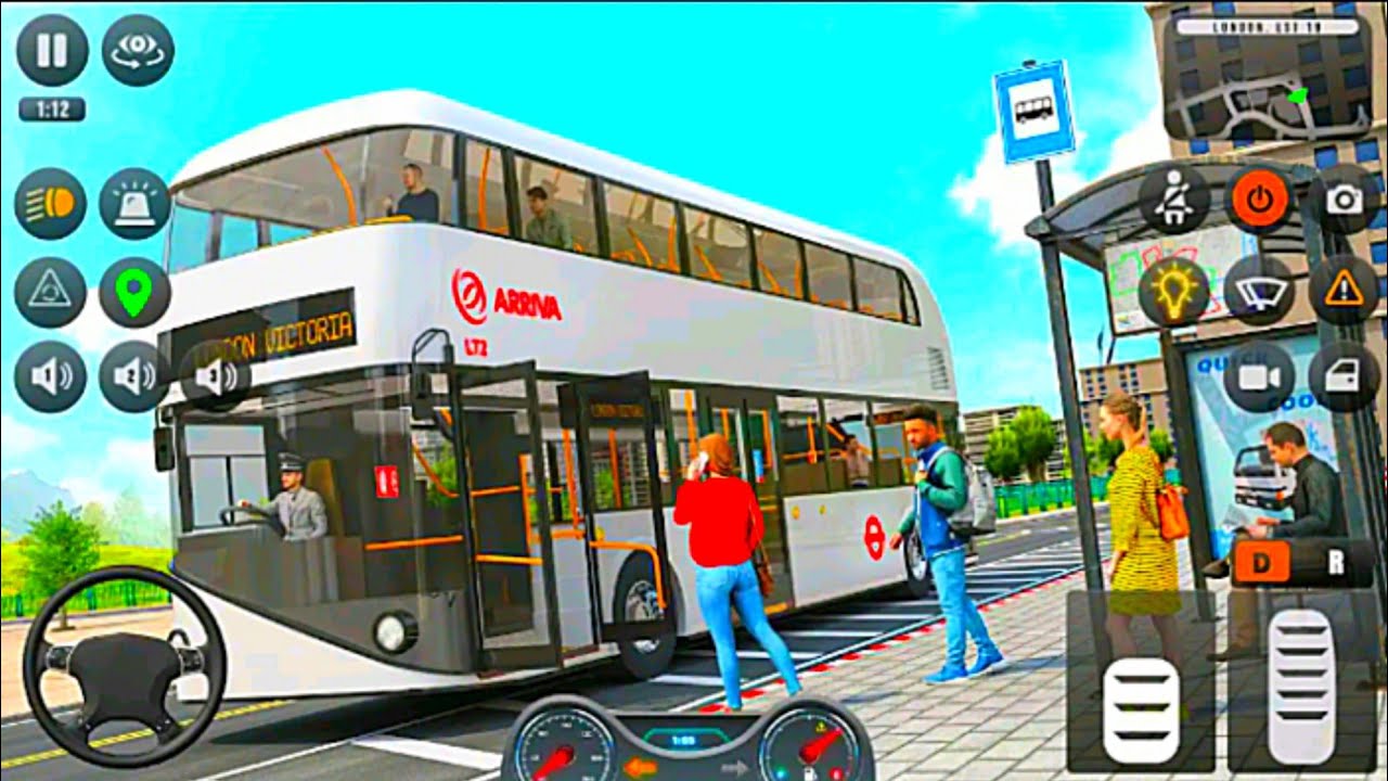 Snow Bus (HD] Simulator Travel Environments Weather Gameplay Android ...