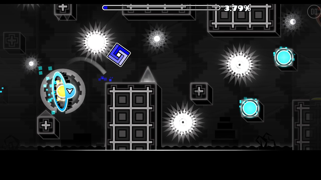 Geometry Dash Poltergeist 33% - YouTube