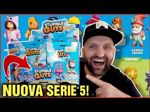 Prendo tutte le bustine che trovo in Edicola delle nuove Action Figures STUMBLE GUYS serie 5 ...