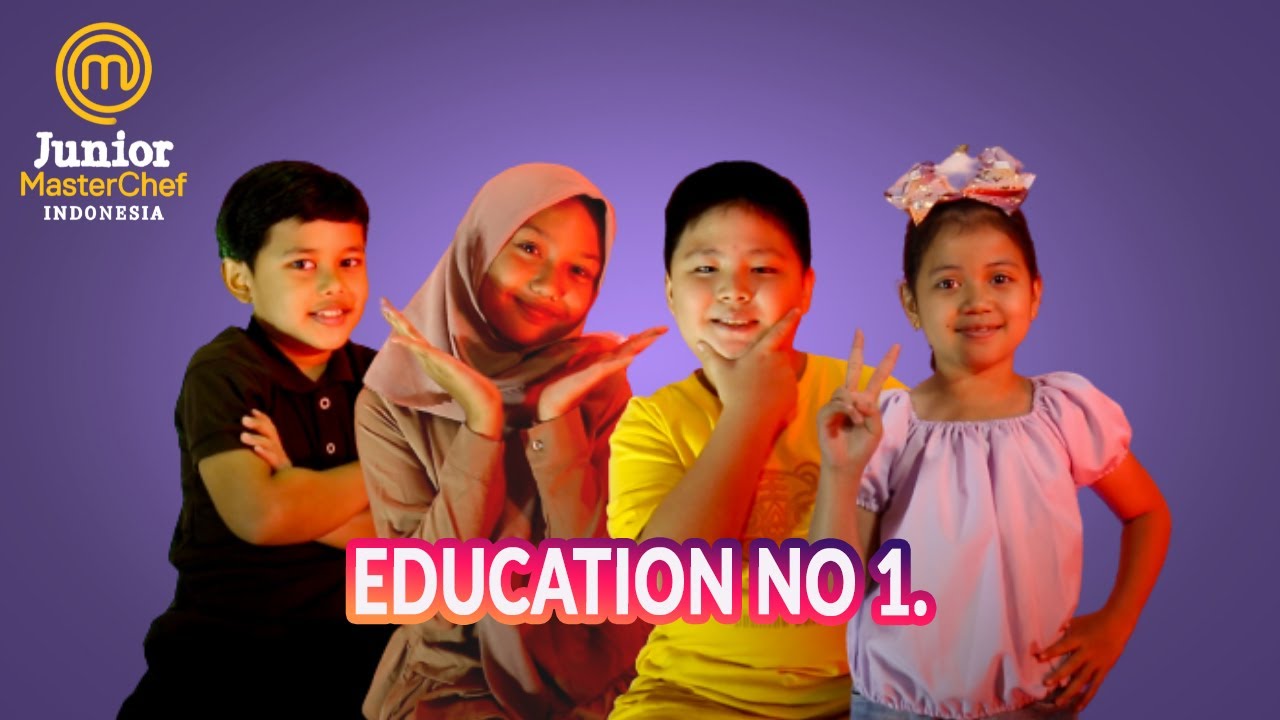 JUNIOR MASTERCHEF INDONESIA - SERUNYA MAIN GAMES EDUCATION! KHAMOYA GAK ...