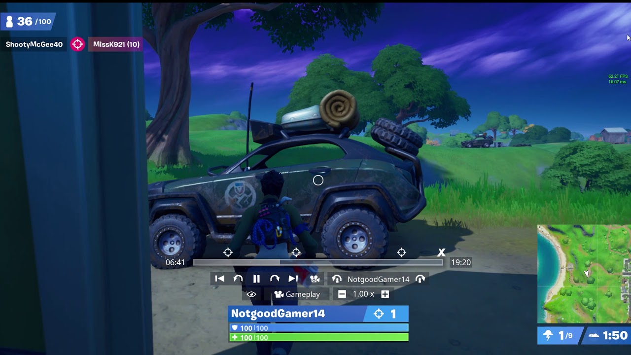 Grenades can backfire - Fortnite - YouTube
