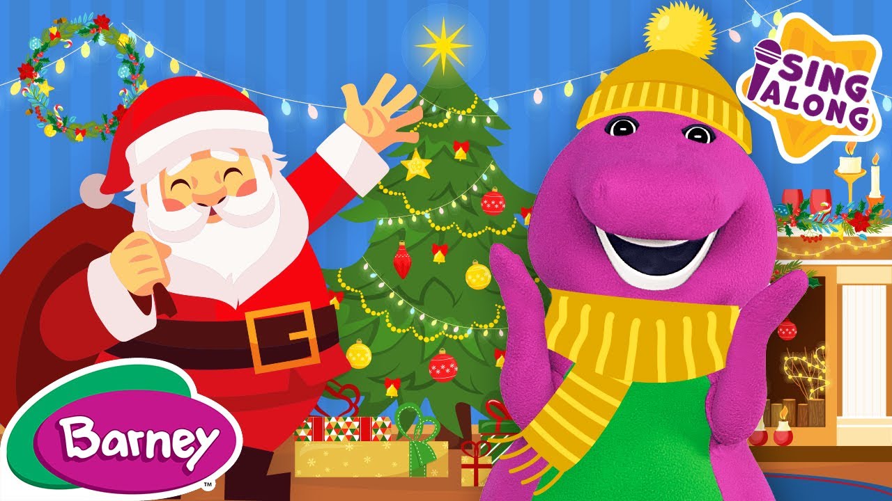 Look Into Santa's Book | Barney Nursery Rhymes and Kids Songs - YouTube