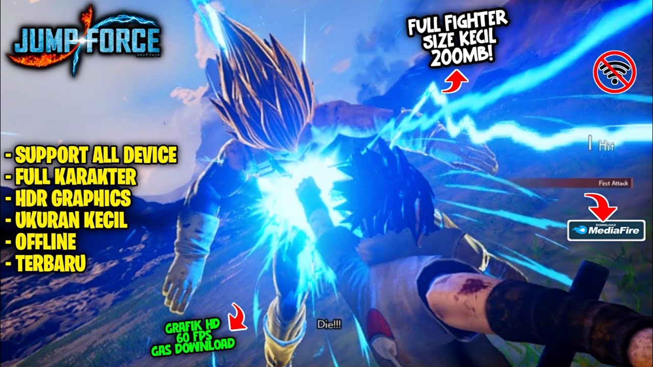 Game Jump Force Android Offline Grafik HD 60 FPS Full Karakter Terbaru ...