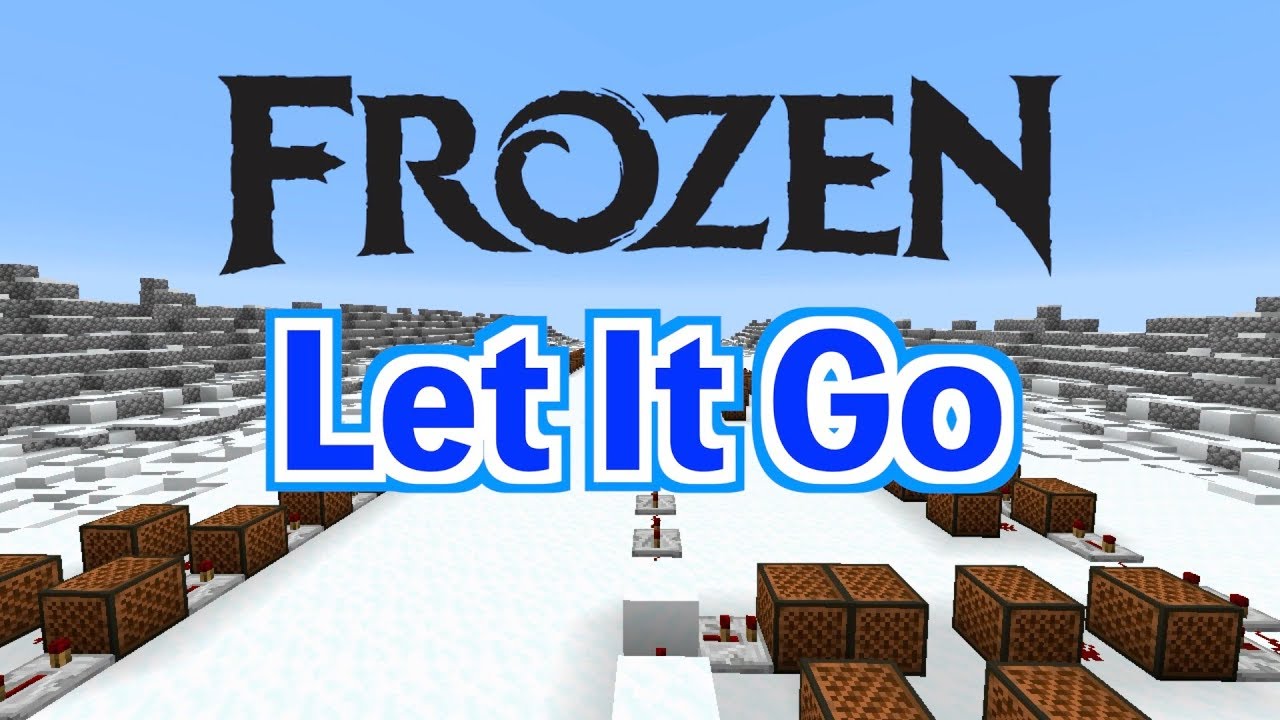 Frozen 「Let It Go」 - Minecraft Noteblocks（Song & performance） - YouTube