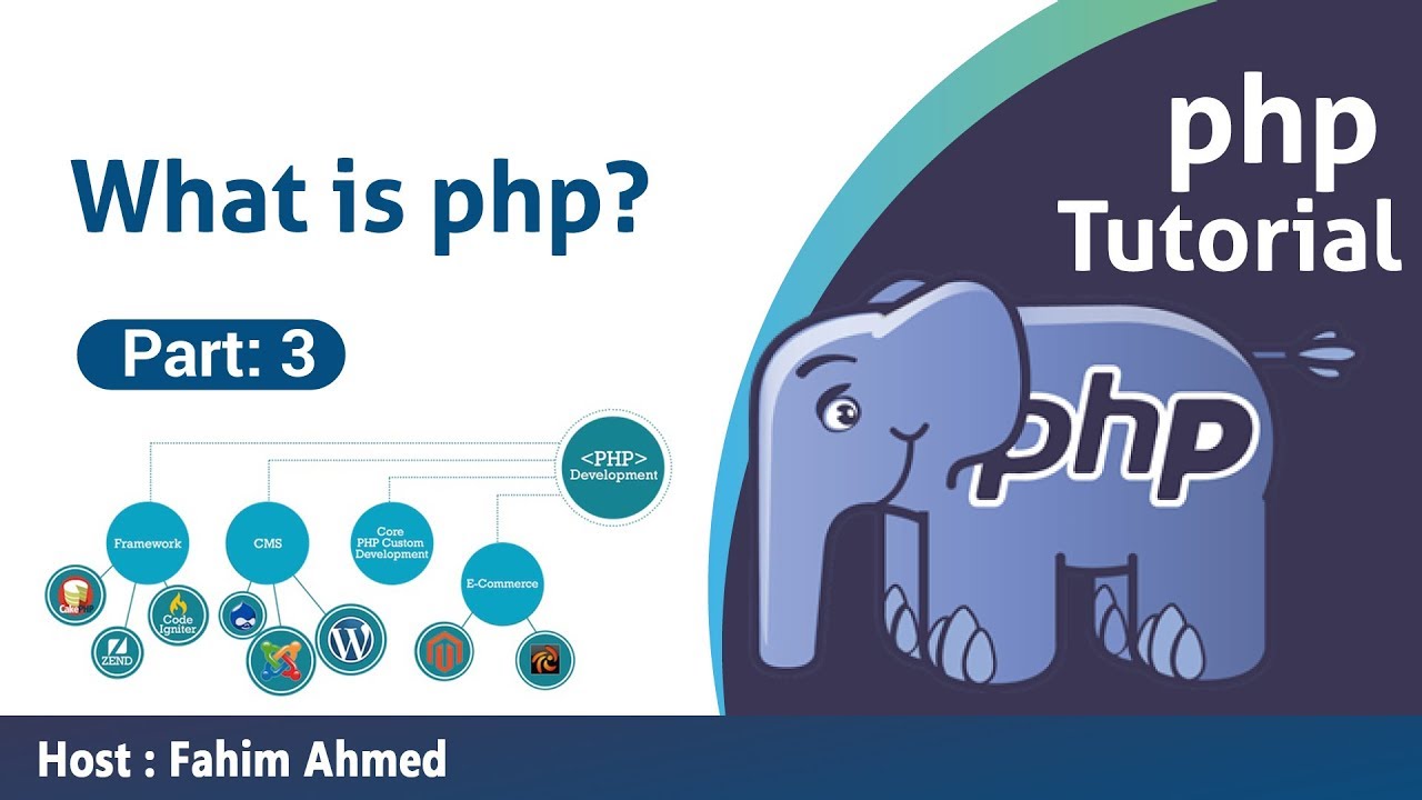 Raw Php Course For Beginners What Is Php Part 03 Youtube