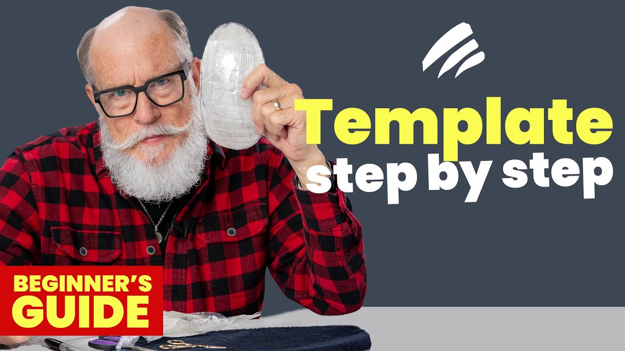 How to properly create a hair system template - YouTube