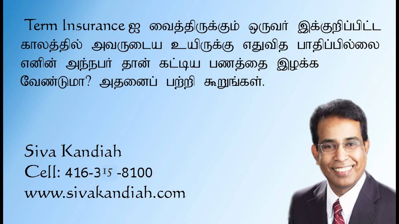 Term Insurance - YouTube