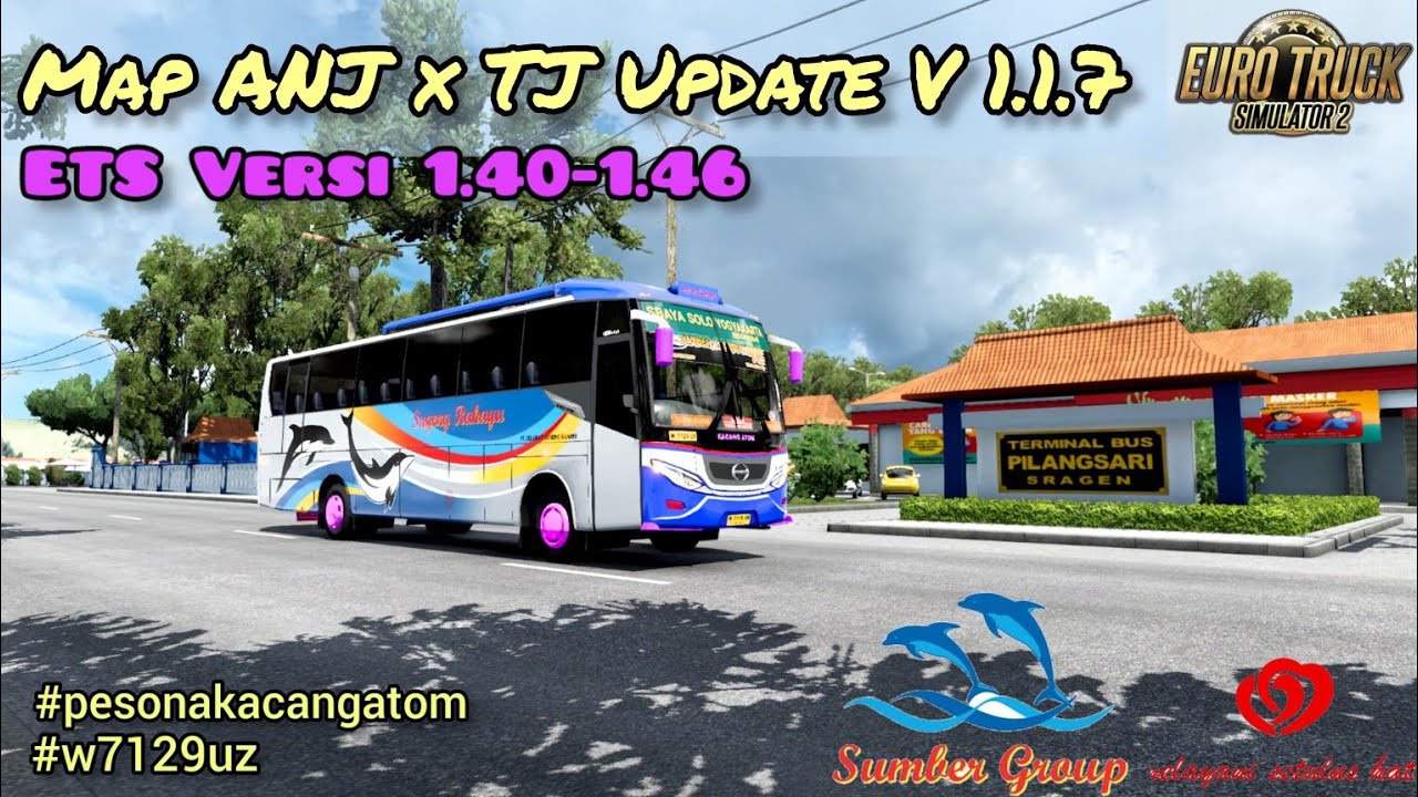 Real Jatiman ANJ TJ Map Trip Maospati Sragen || Sugeng Rahayu W7129UP ...