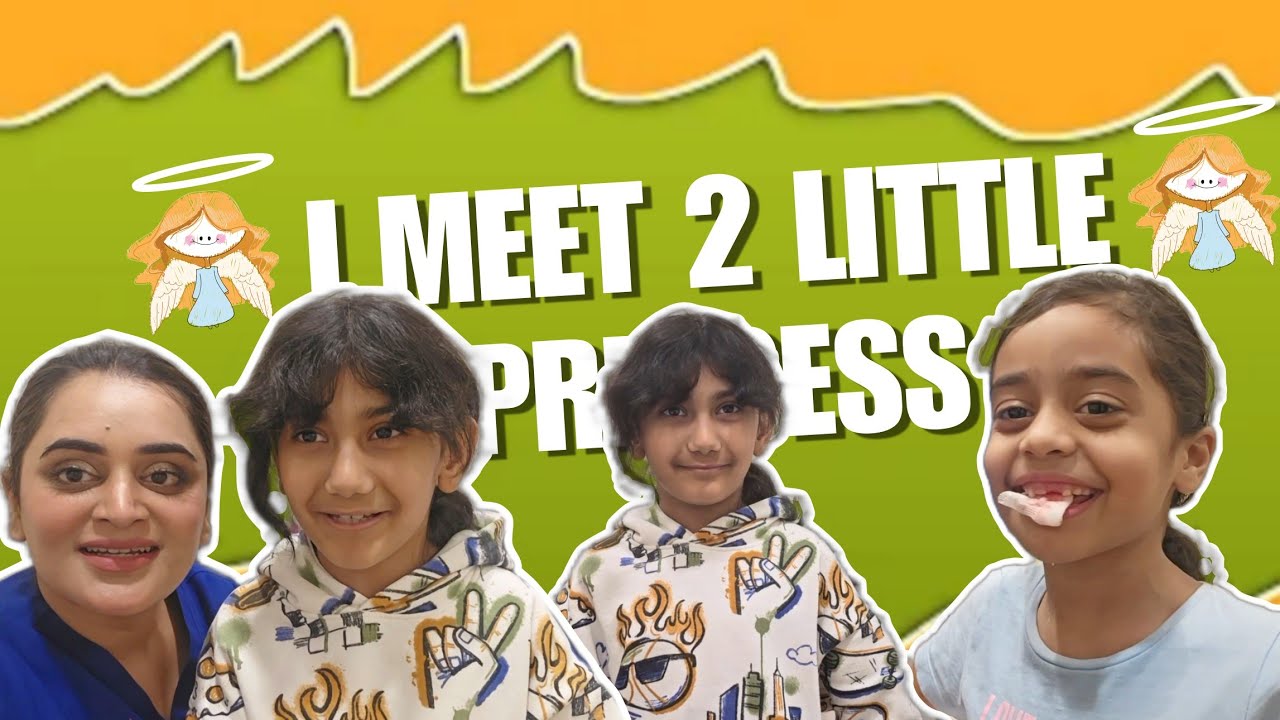 I meet two little princess ️ - YouTube