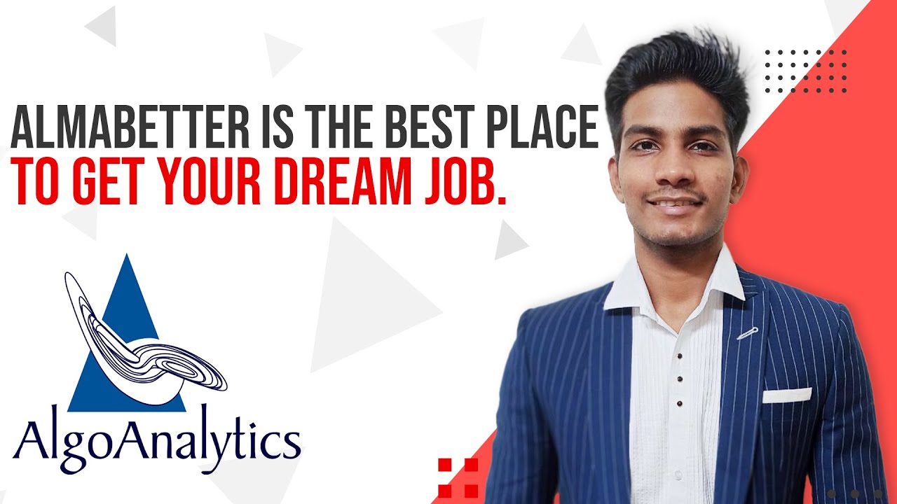 Alumni Speak, AlmaBetter | Saurabh Yadav, AlgoAnalytics - YouTube