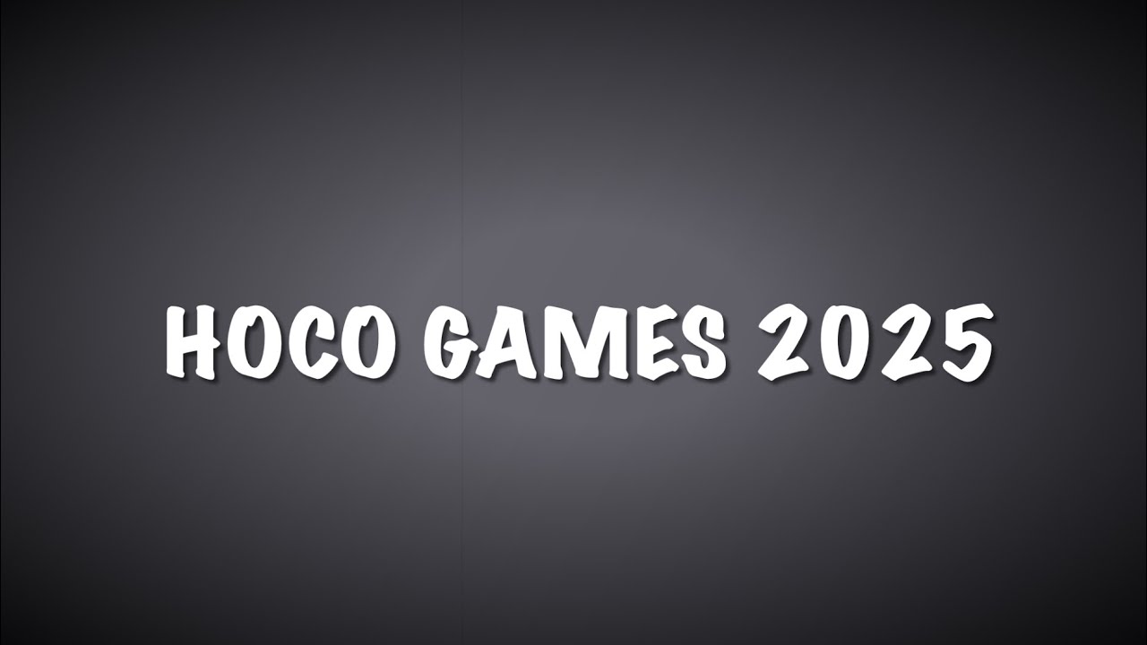 HOCO Games 2025 Compilation - YouTube