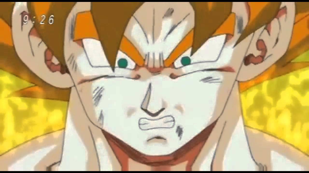 Goku AMV Goku Goes ssj for the first time - YouTube