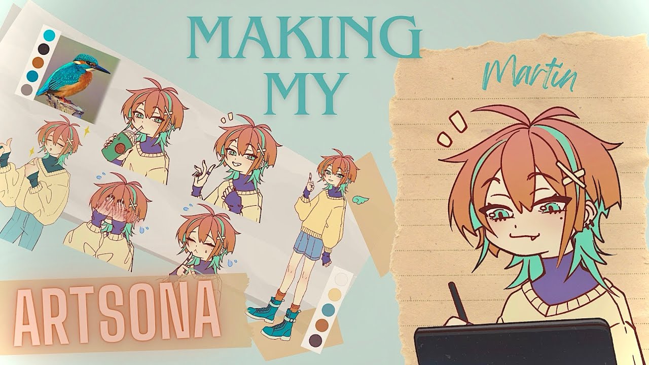 The Making of my artsona- pt. 1 - YouTube