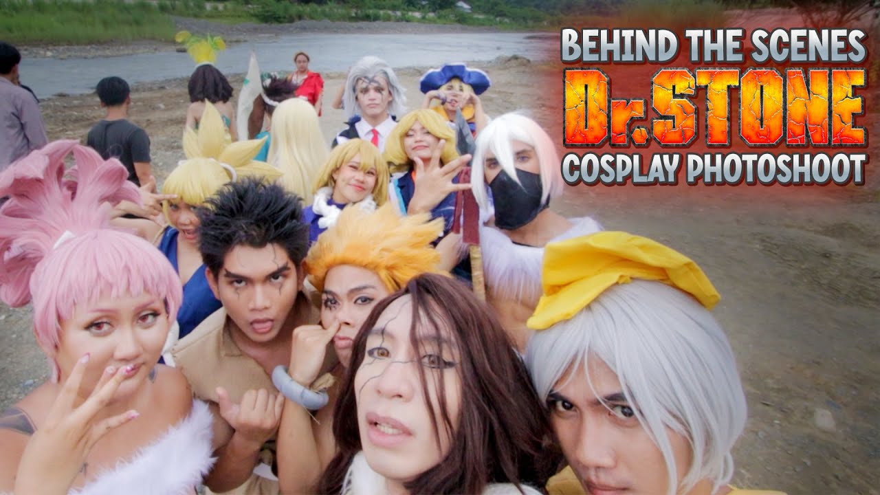 DR. STONE COSPLAY GROUP PHOTOSHOOT | VLOG 77 - YouTube