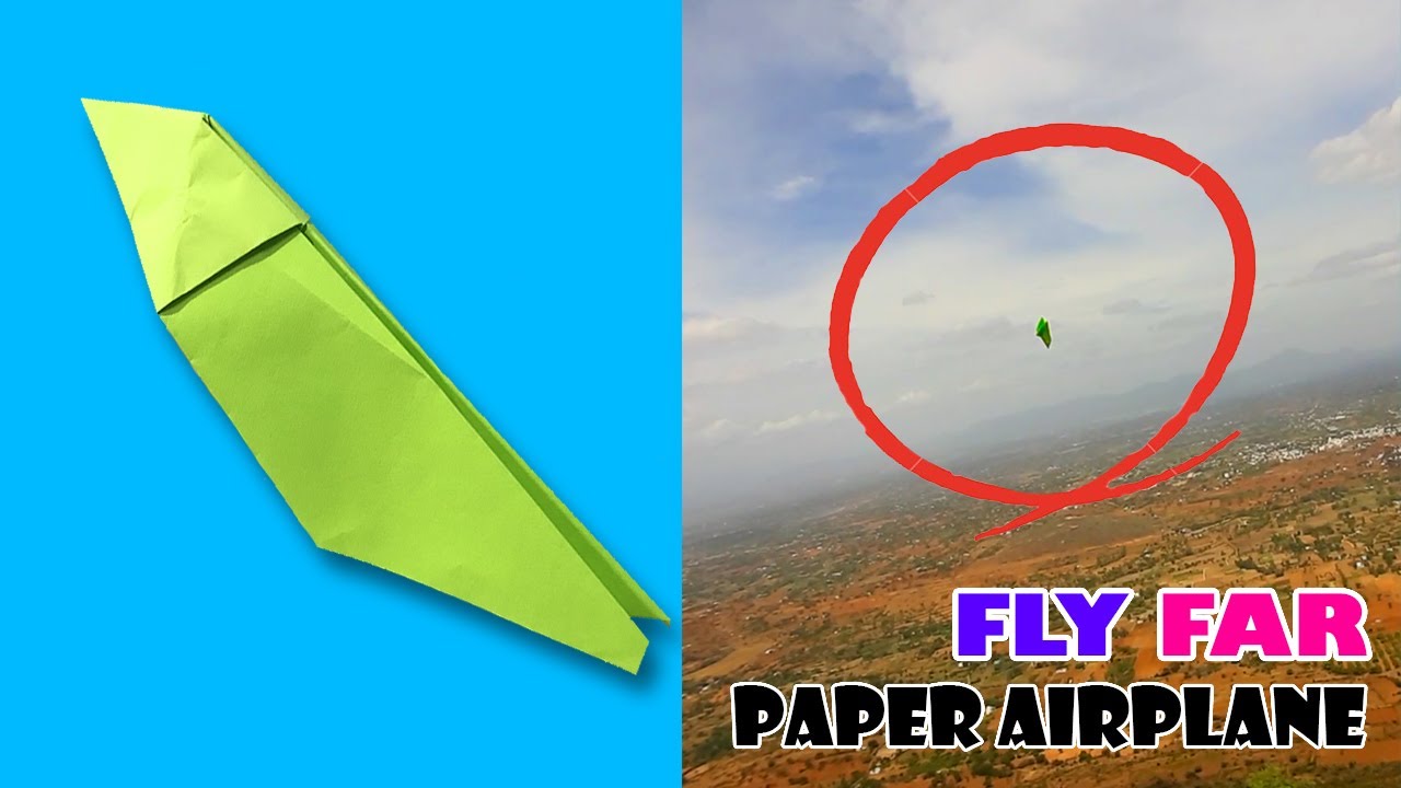 How To Make a Unique Paper Airplanes that FLY FAR - YouTube