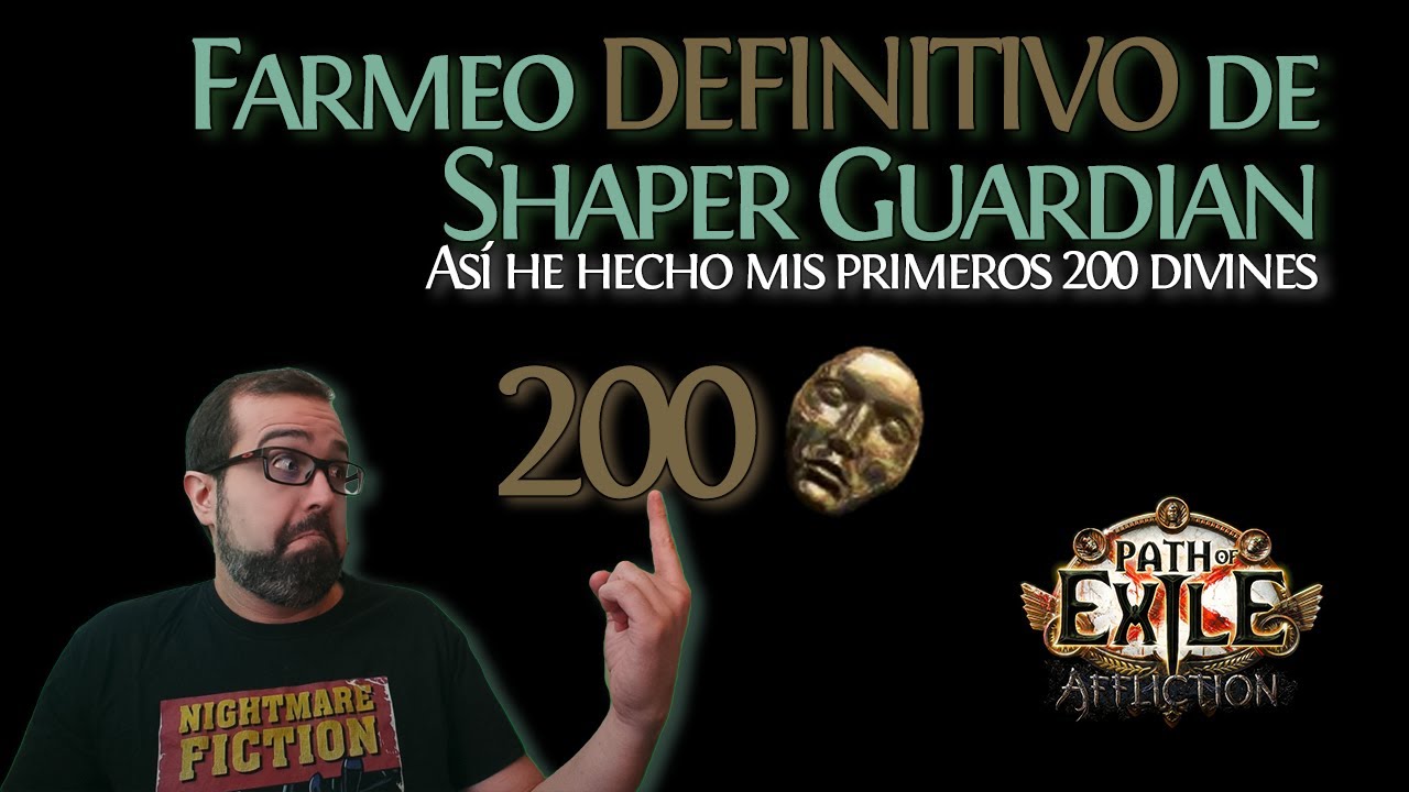 [PoE 3.23] Farmeo DEFINITIVO de Shaper Guardian o cómo imprimir tus ...